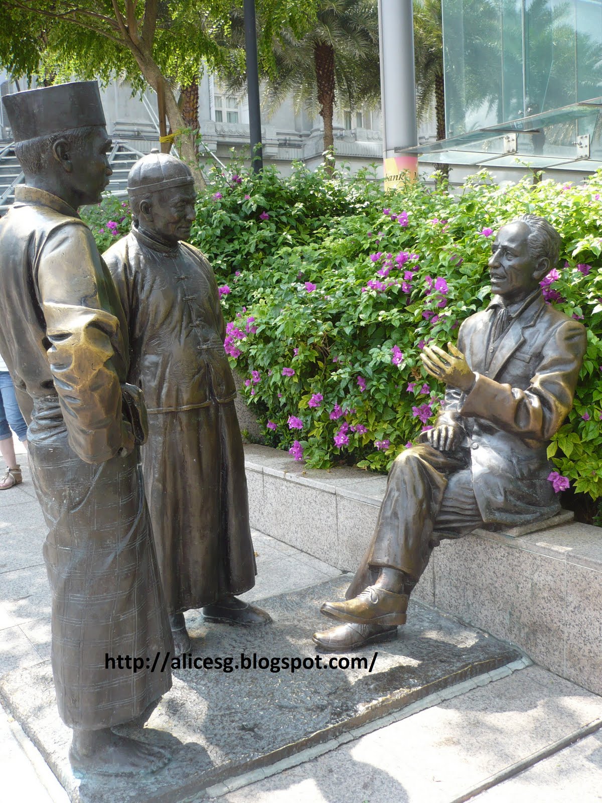 Alicesg-Singaporemyhome: Sculptures Trail along Singapore River - The ...