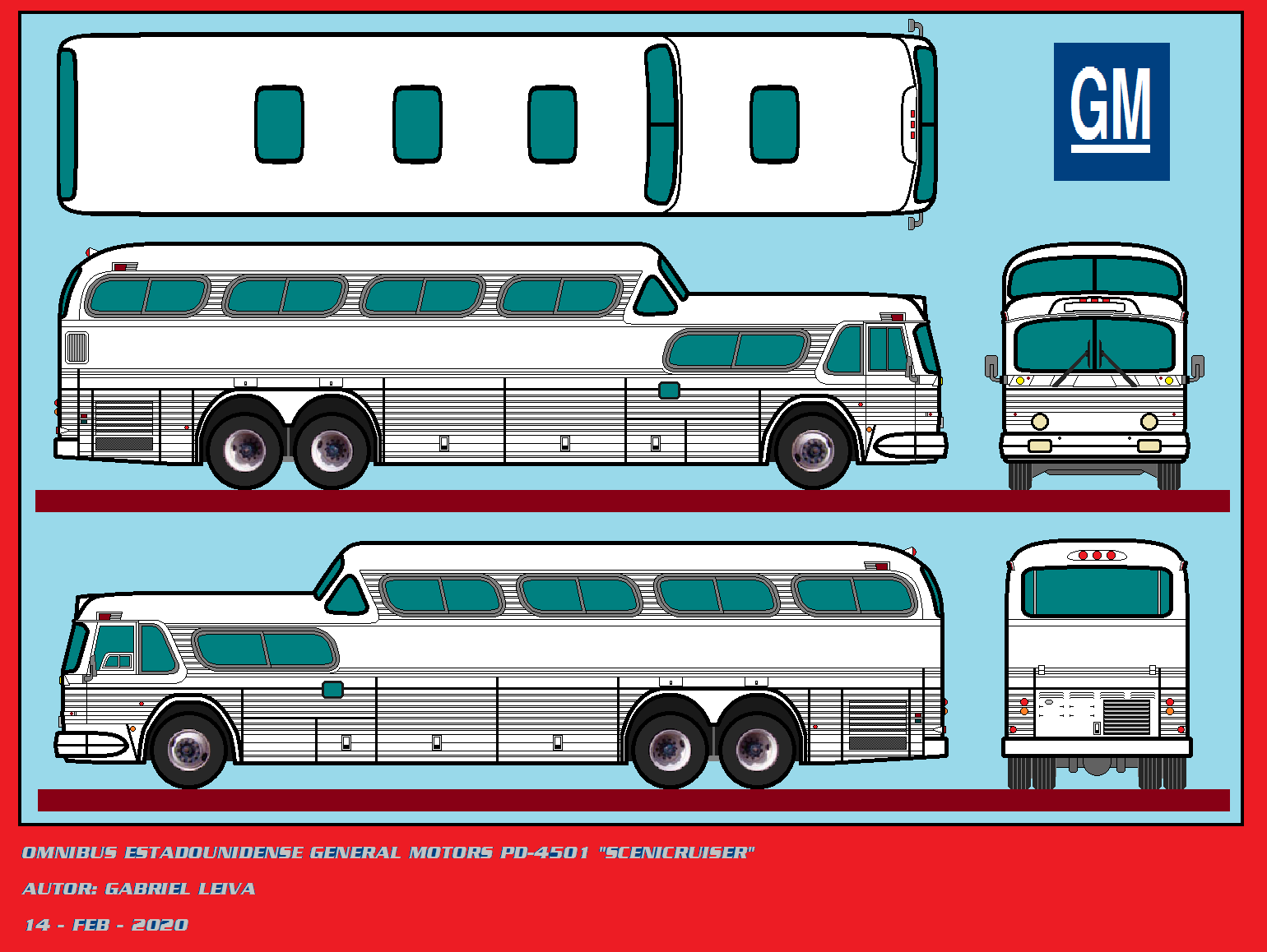 VEHÍCULOS EN GENERAL: 806 - GENERAL MOTORS PD-4501 SCENICRUISER ...