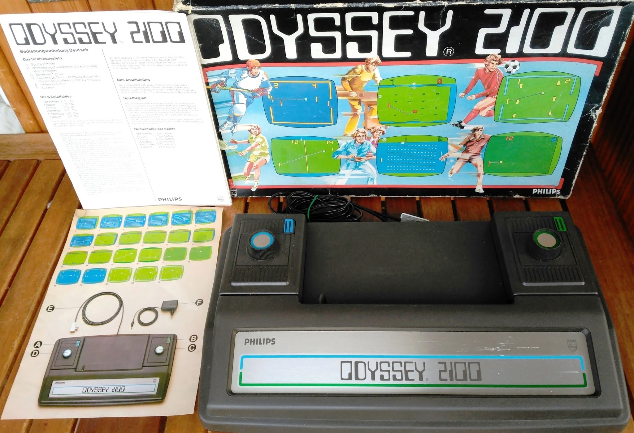Retro Ordenadores Orty: Philips Odyssey 2100 (1978)