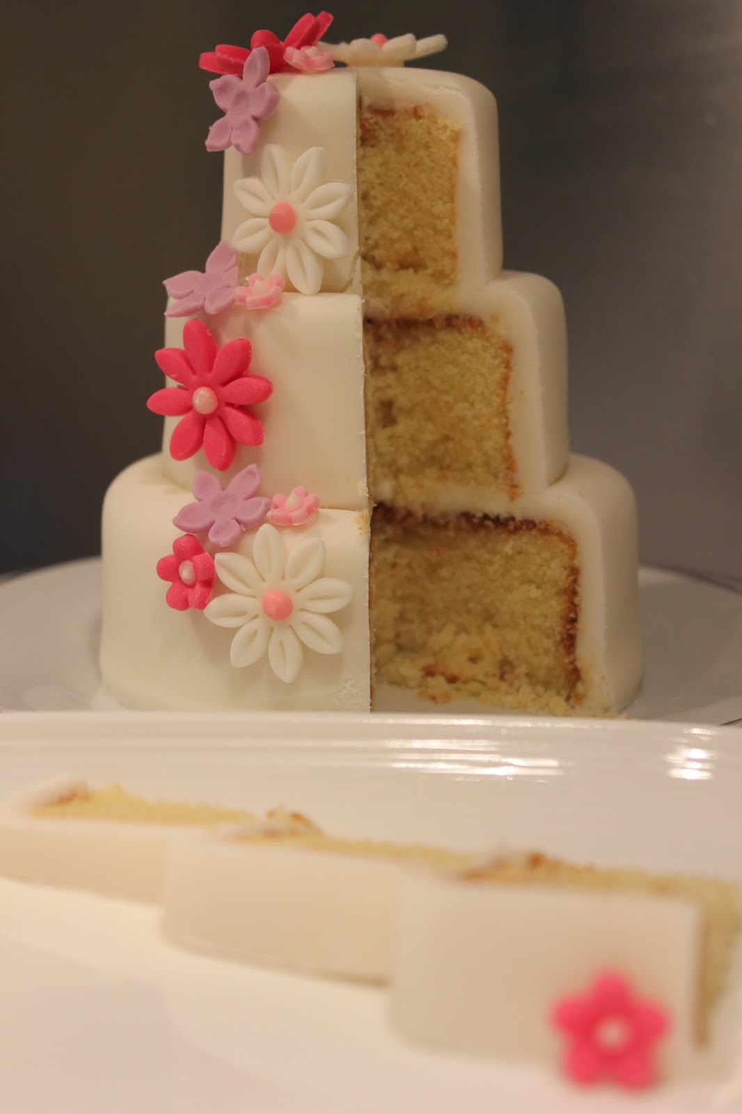 Crescent Cakes ~ by Kath: 3 Tiered Mini Cake