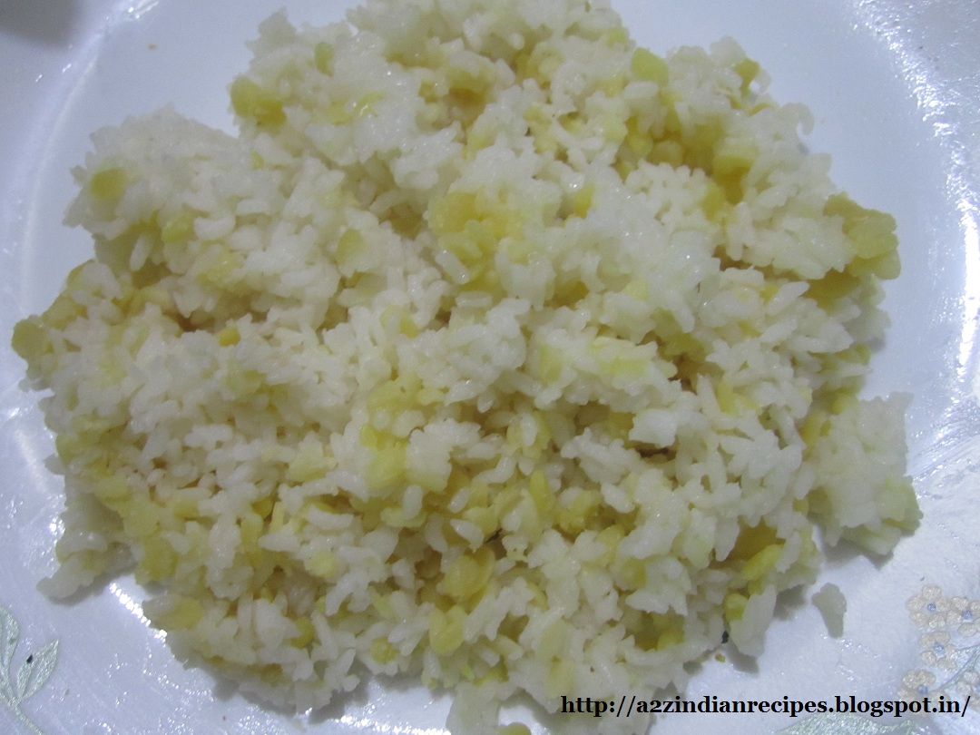 a2zindianrecipes: Daal Rice / Daal Bhat
