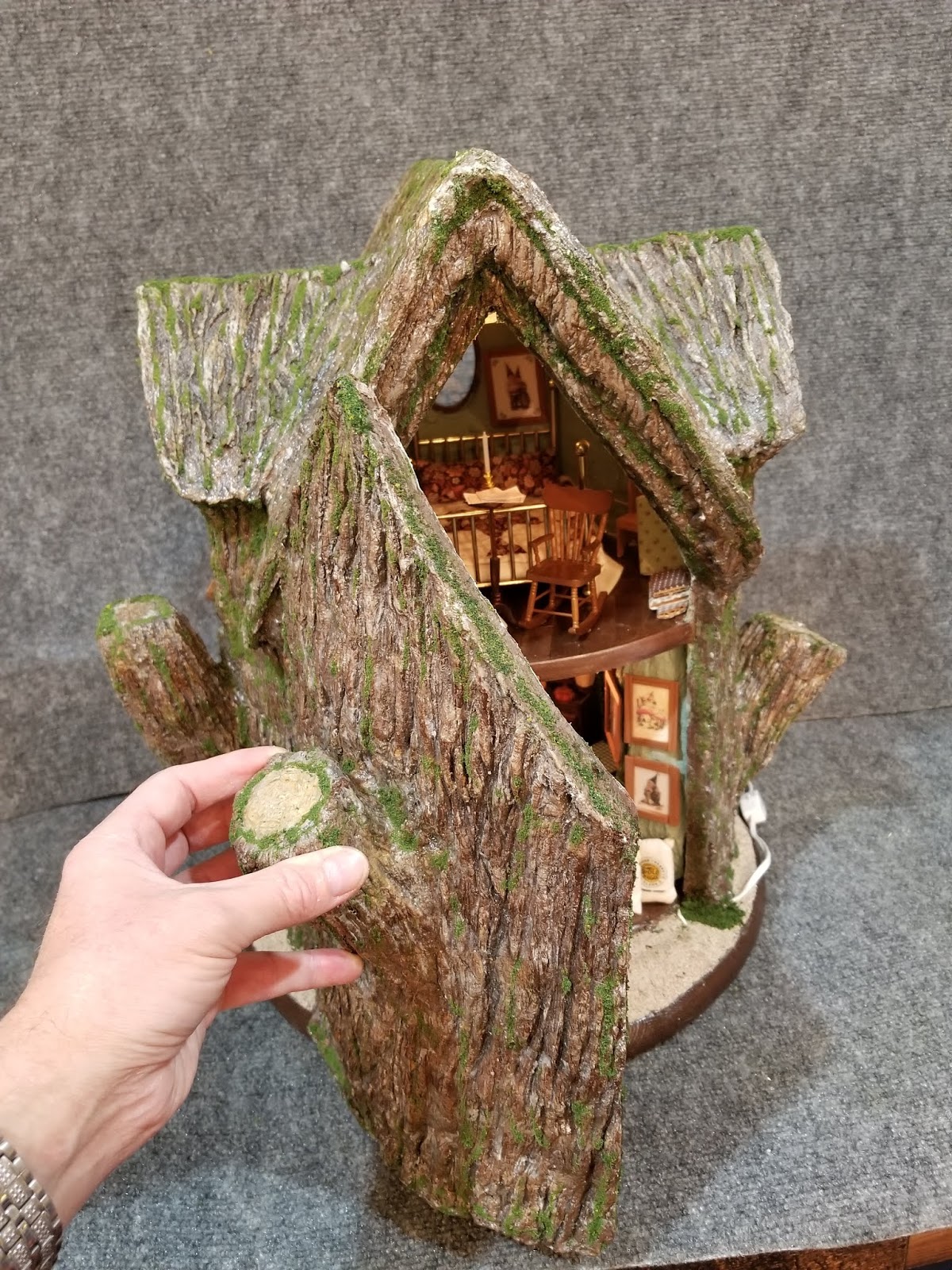 Greggs Miniature Imaginations- (Ever After Cottages): Gnome Tree Stump ...