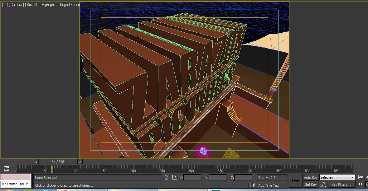 MA Animation - work in progress: Imitating the 20th Century Fox intro