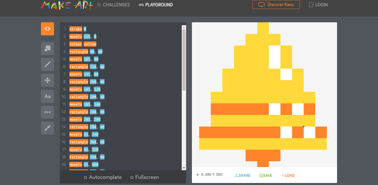 Pixel Art with Kano - Hour of Code | TAKWEB