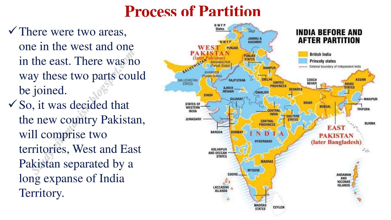 **Challenges Of Nation Building**PPT** Ch-1** Class 12th**Political ...