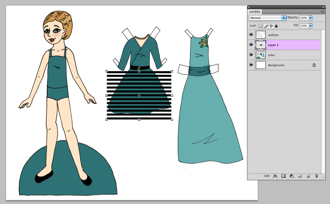 Paper Doll School: March 2013