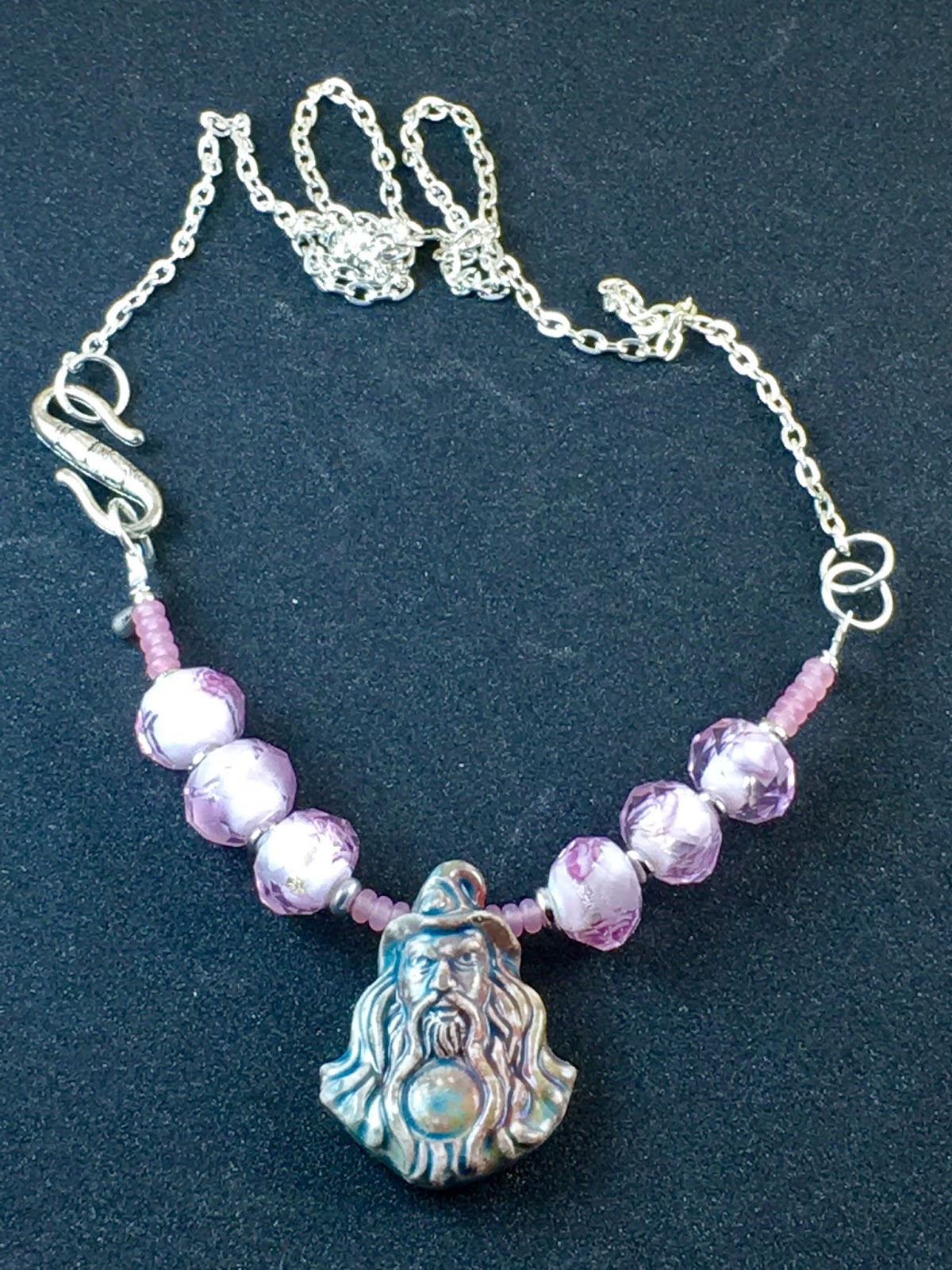 Artistic Renderings: Handmade Wizard Necklaces