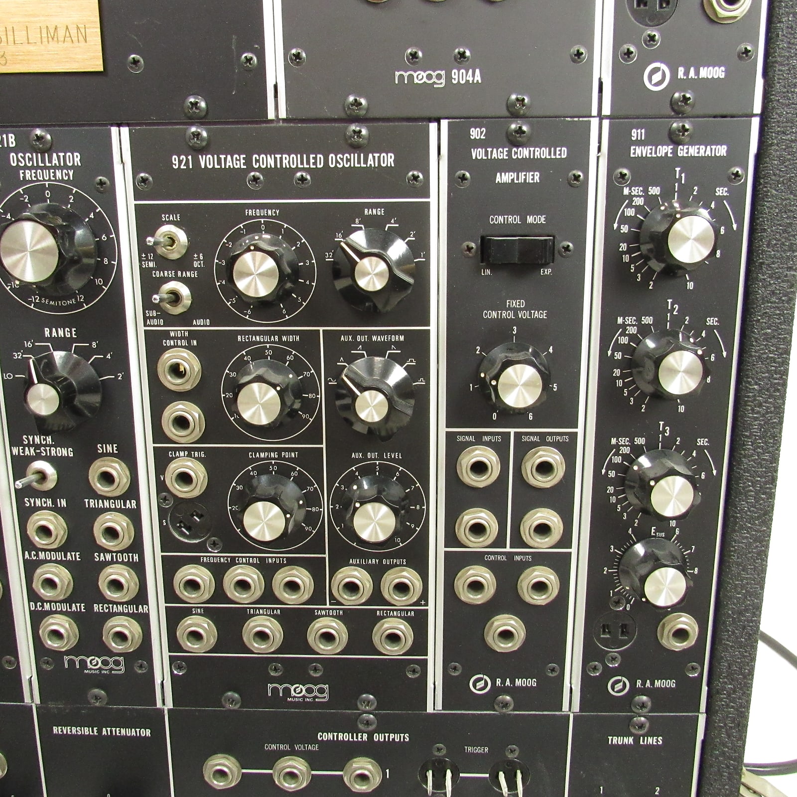 MATRIXSYNTH: Custom Moog Model 12 Vintage Modular Synthesizer w/ SNs ...