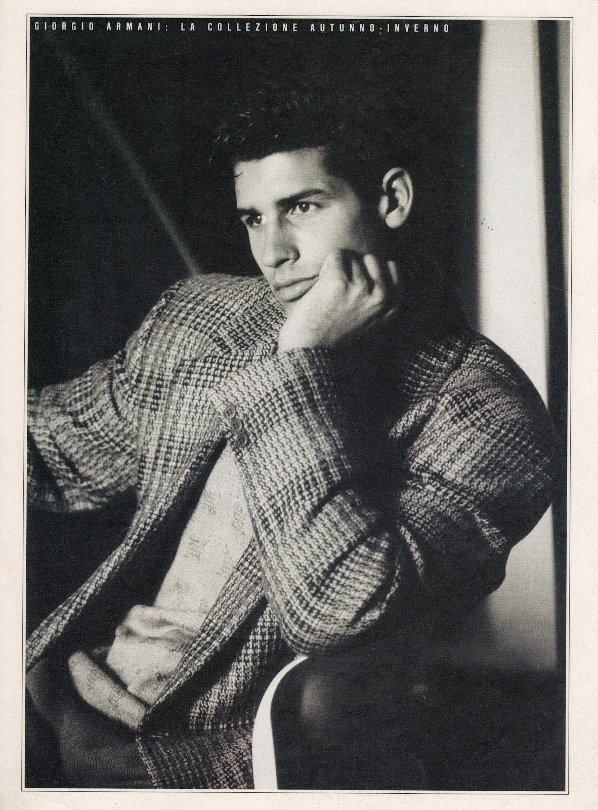 myworld: Gary Meier Model "Mondo Uomo" Photos Aldo Fallai