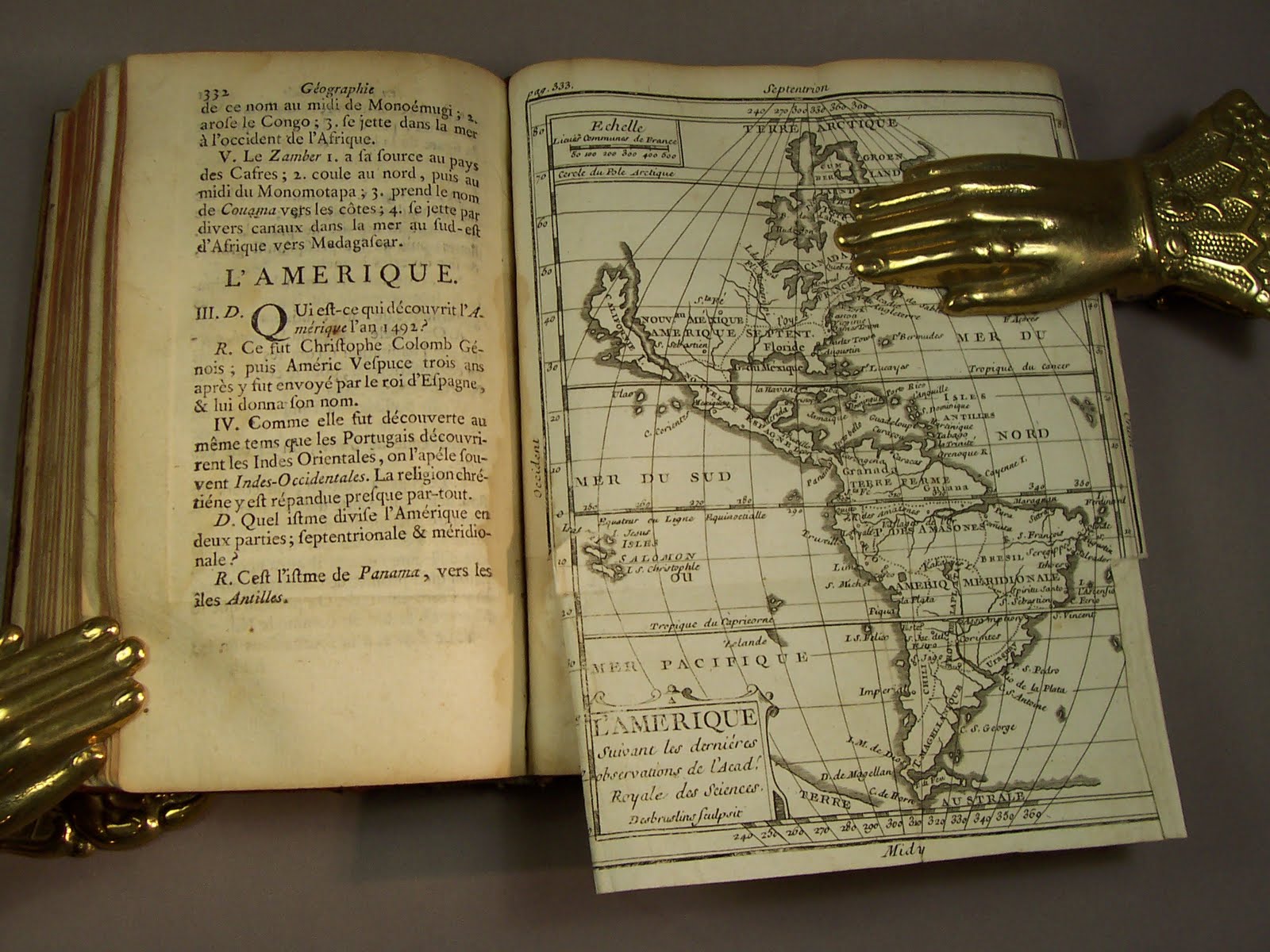 Librairie ancienne et autres trésors...: 1739. Géographie universelle ...