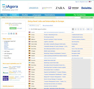 Getting Abroad for Work: iAgora