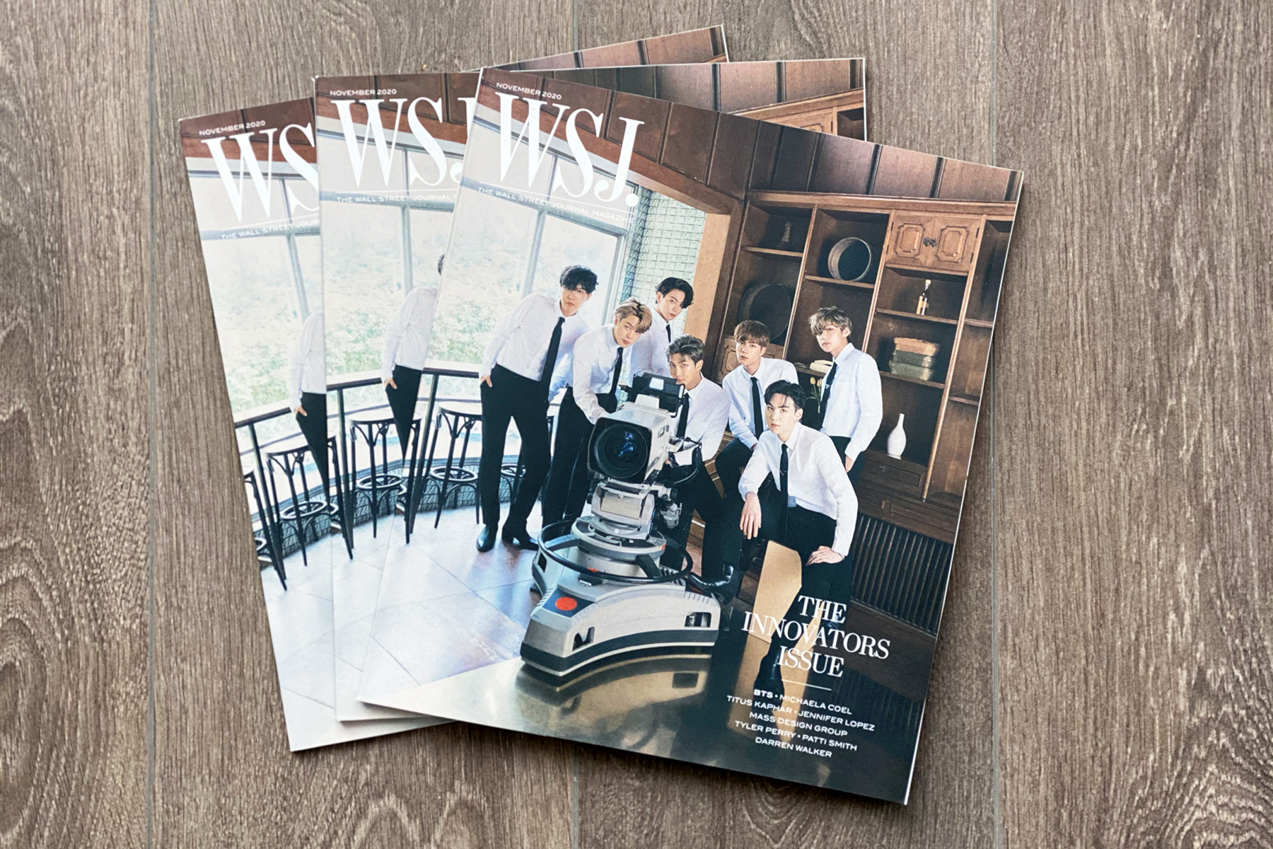 BTS for WSJ. Magazine : November 2020 — The Innovators Issue | CIRCUITS ...