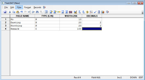 How To Create New Data File On Micromine 11 Free Gis Tutorial