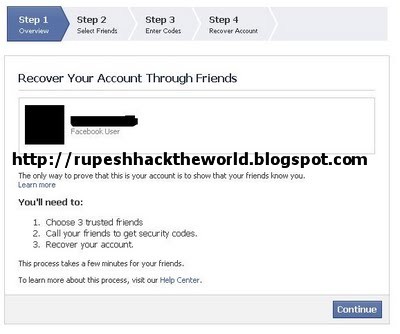 Hacking Facebook with Forget Password | MyCheckAnswer