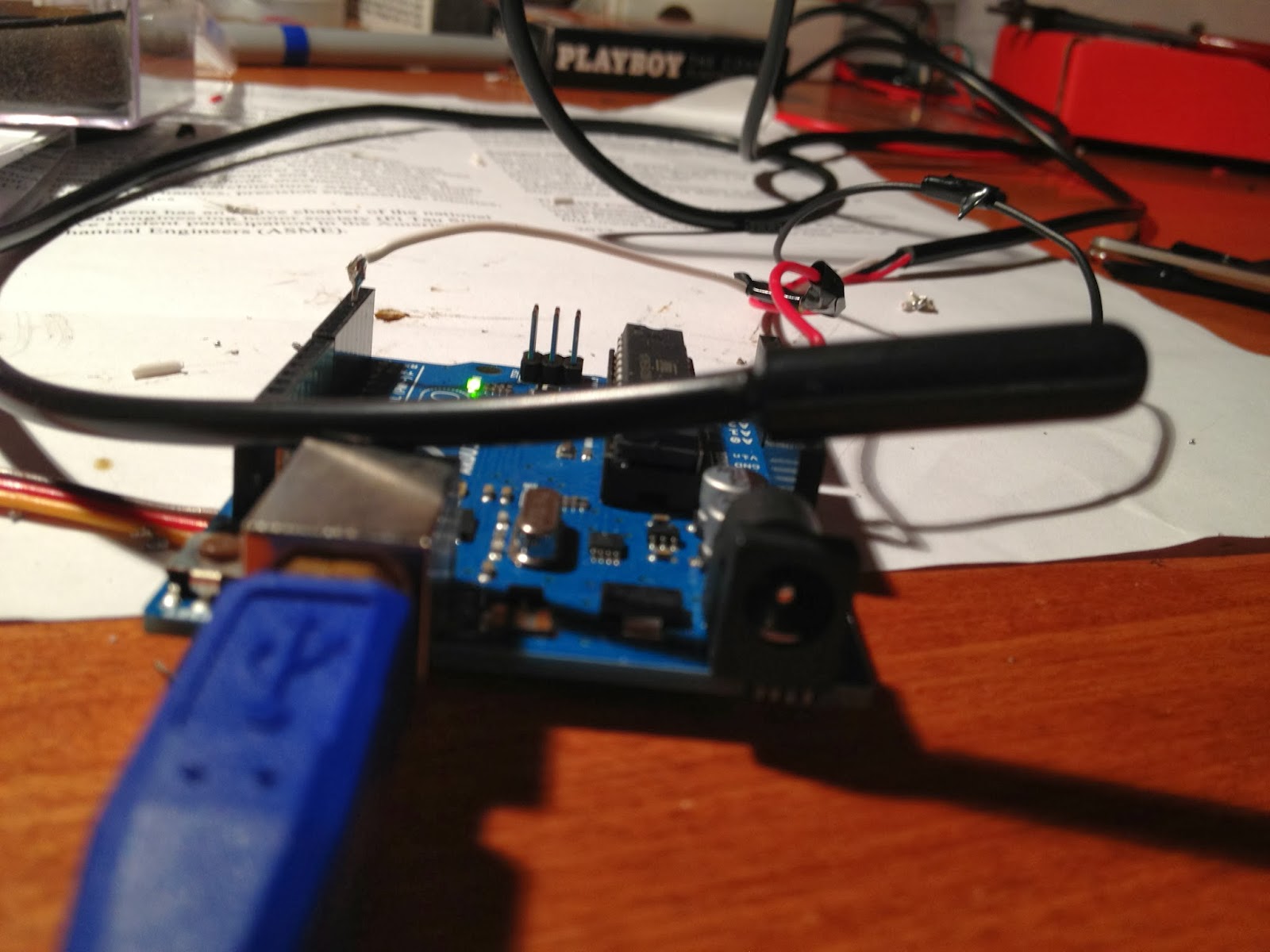RoboGoby – ROV/AUV Submersible: Arduino Sensor: DS18B20 1-Wire Temp. Probe