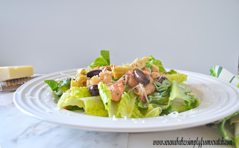 Hot Seafood Salad With Sherry Vinaigrette | Serena Bakes Simply From ...