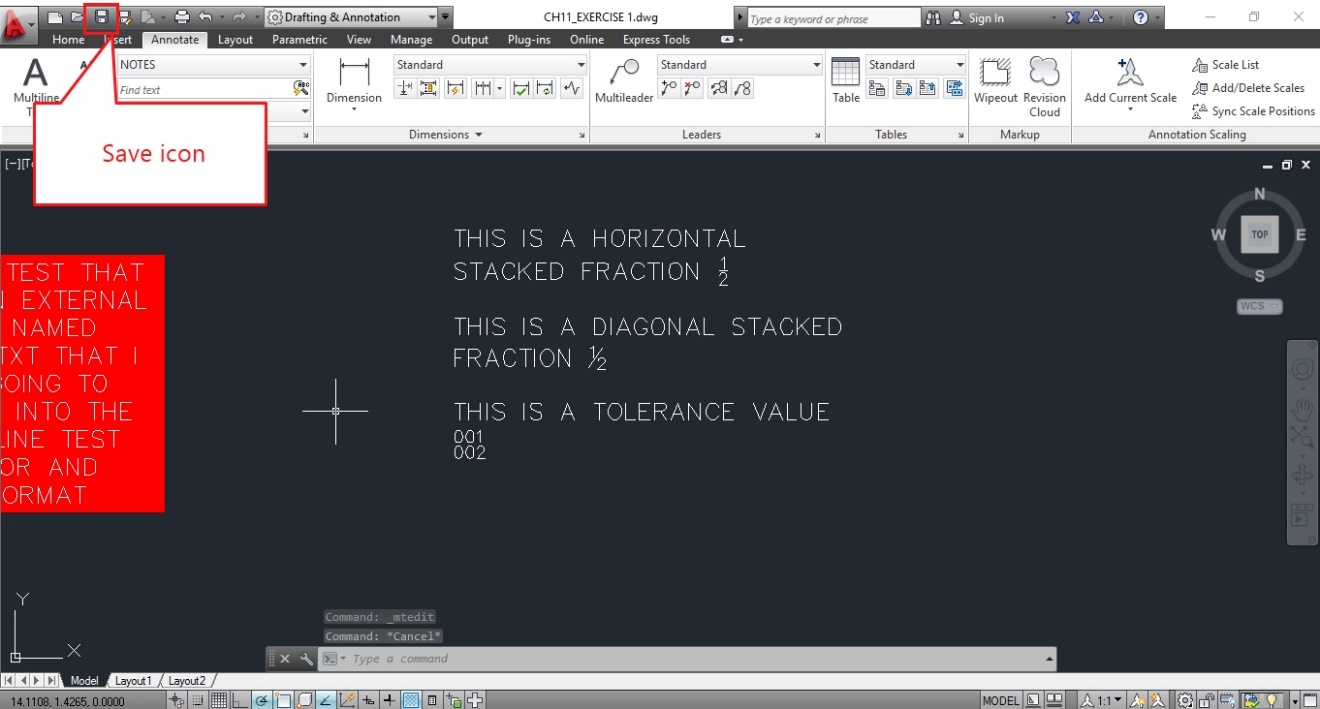 How To Create Stacked Text In AutoCAD How To Create Stacked Text In AutoCAD