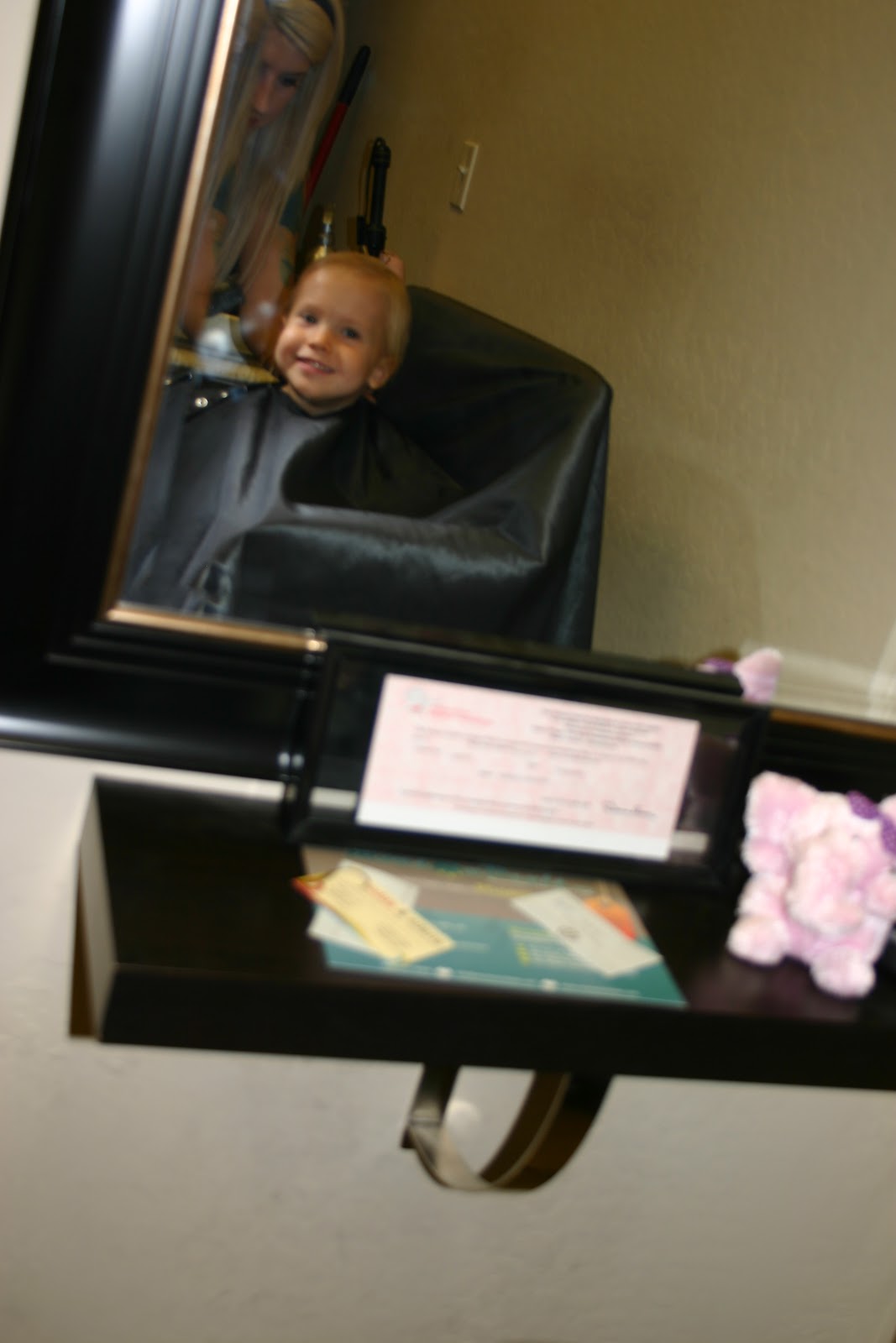 A Worthy Journey: Madi's first haircut