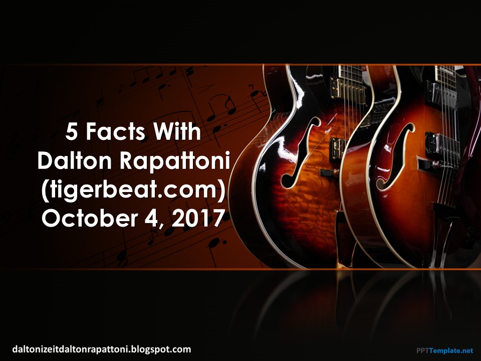 DALTON RAPATTONI... Beautiful Heart & Soul, Beautiful Music !: 5 Facts ...