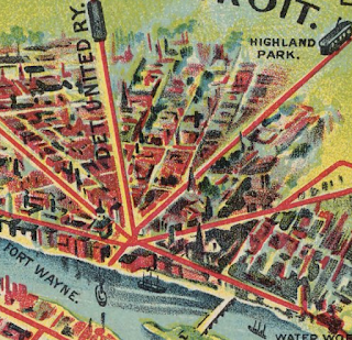Map of the Week: Detroit's Urban and Interurban Charms