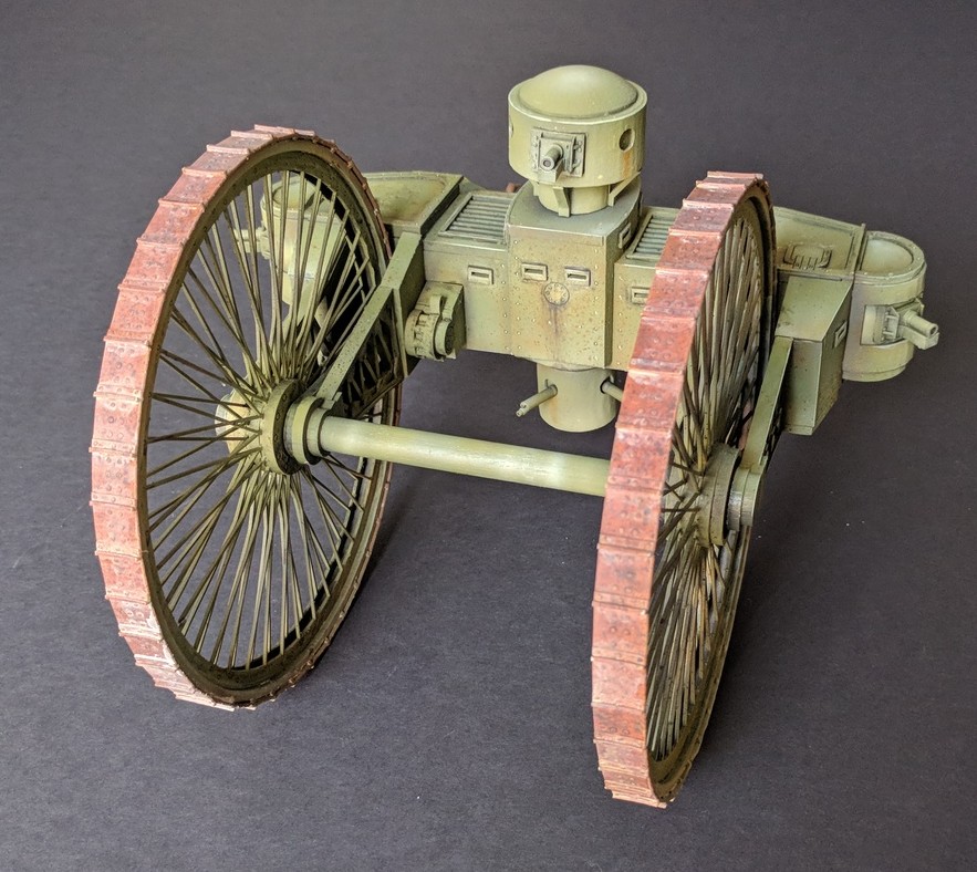 Tabletop Fix: Miniature Scenery - Tsar Tank Preview