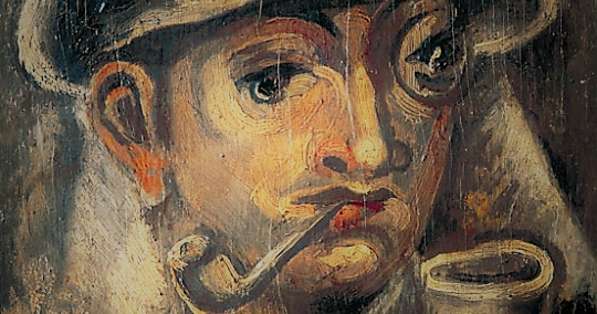 Hombre con Pipa de Jaime Colson: La obra maestra del gran pintor Dominicano