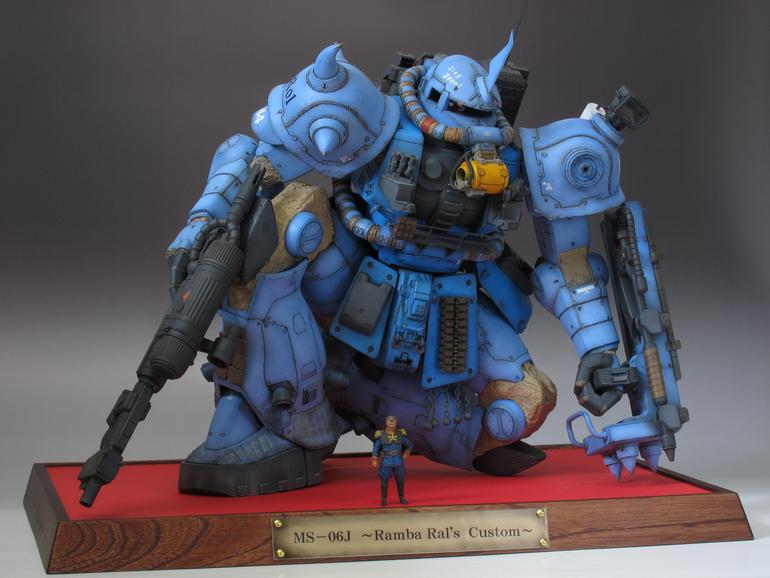 Build and Shoot: ULTIMATE GUNPLA CHAMPION OF 2012: RAMBA RAL'S CUSTOM