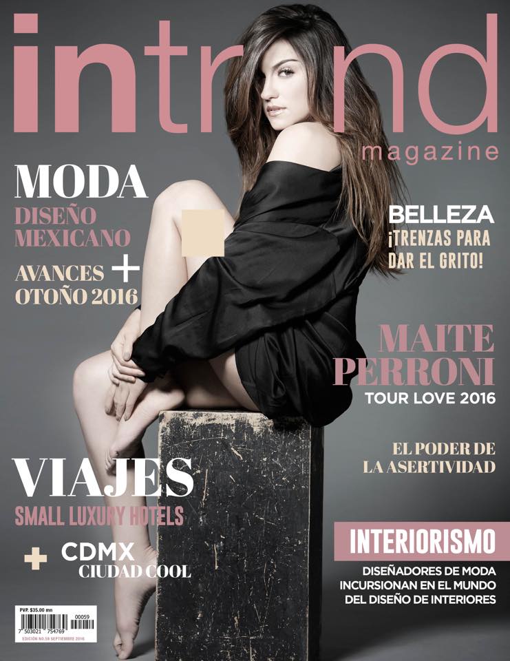 MpwCalifornia: Maite Perroni en la portada de InTrend Magazine - Septiembre