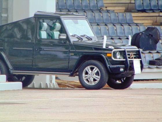 Photos: Presidential State car being prepared for the inauguration ceremony