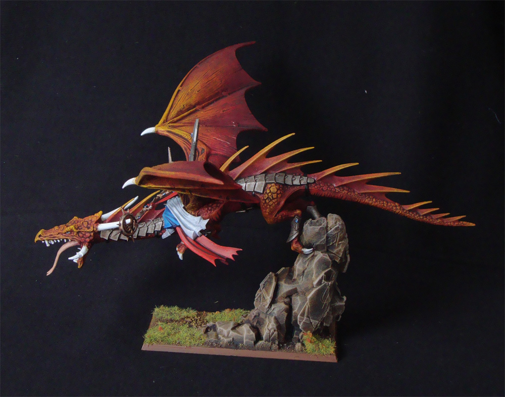 The Miniature Workshop: High Elf Lord on Dragon