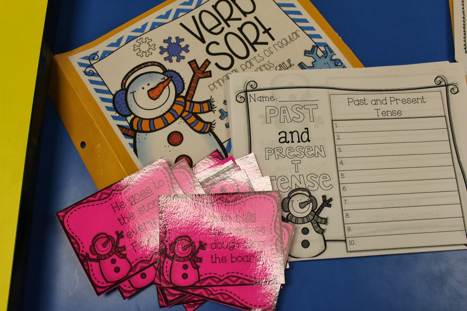 Life in First Grade: Winter Language Arts Centers in action (upper grades)