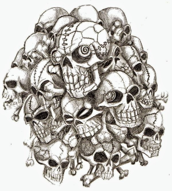 We Love Skulls.: Skull Flash Art