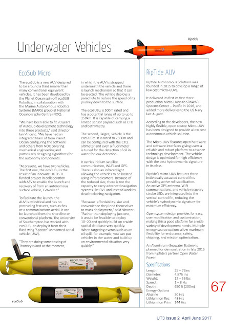 SI VIS PACEM, PARA BELLUM: UUV BAE Systems "Riptide"