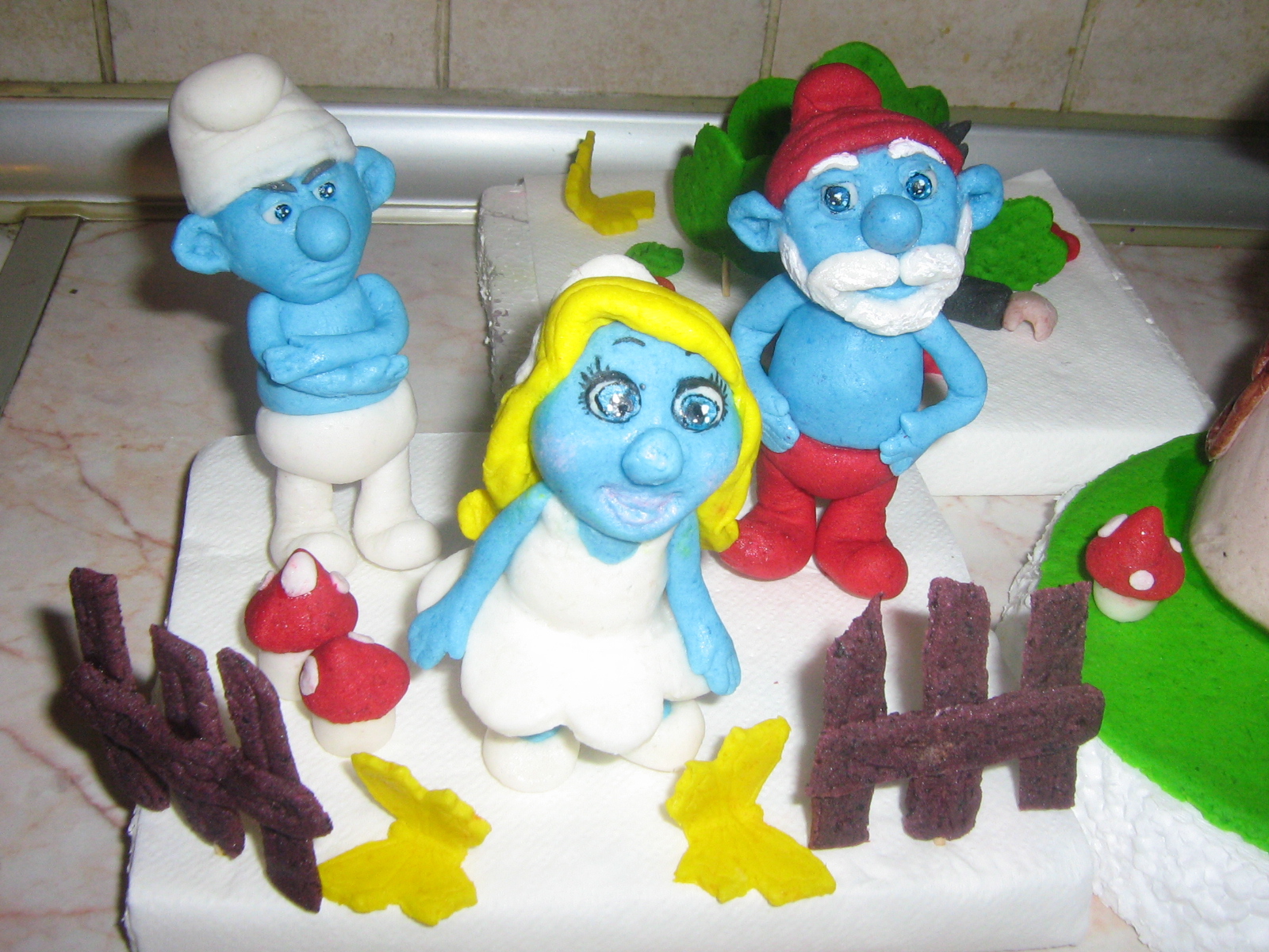 Torte i figurice za torte - Sneza: STRUMFOVI (THE SMURFS)