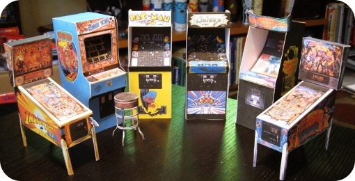 VICBENGAMES: ARCADE PAPERCRAFT