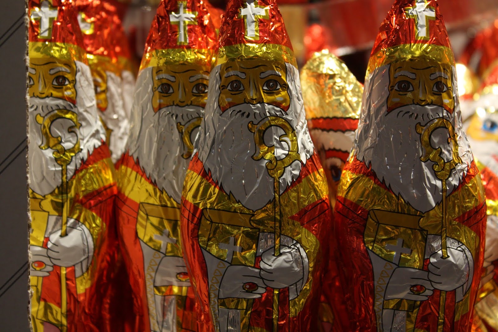 The Metamorphisis of the Christkind from baby Jesus to an angel.