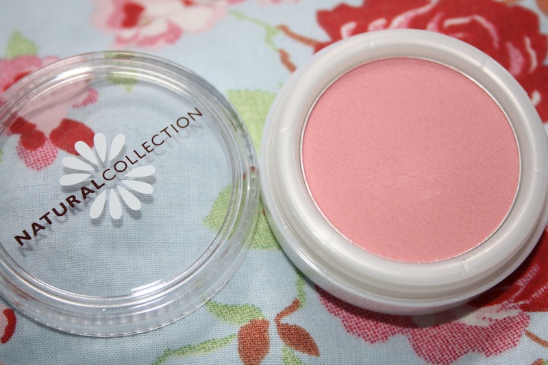 REVIEW: Natural Collection powder blush - PRETTY YOUNG THING