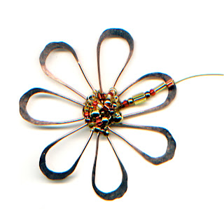 WireWorkers Guild: FLOWER PENDANT