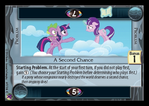 My Little Pony A Second Chance Marks in Time CCG Card | MLP Merch