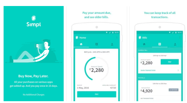 Simpl Pay Mobile Apps - Youth Apps