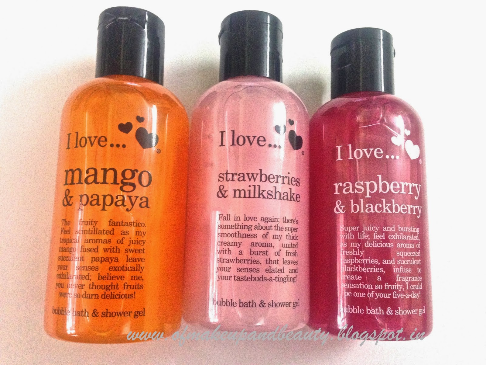 I Love... Shower Gels and Face Masks Haul