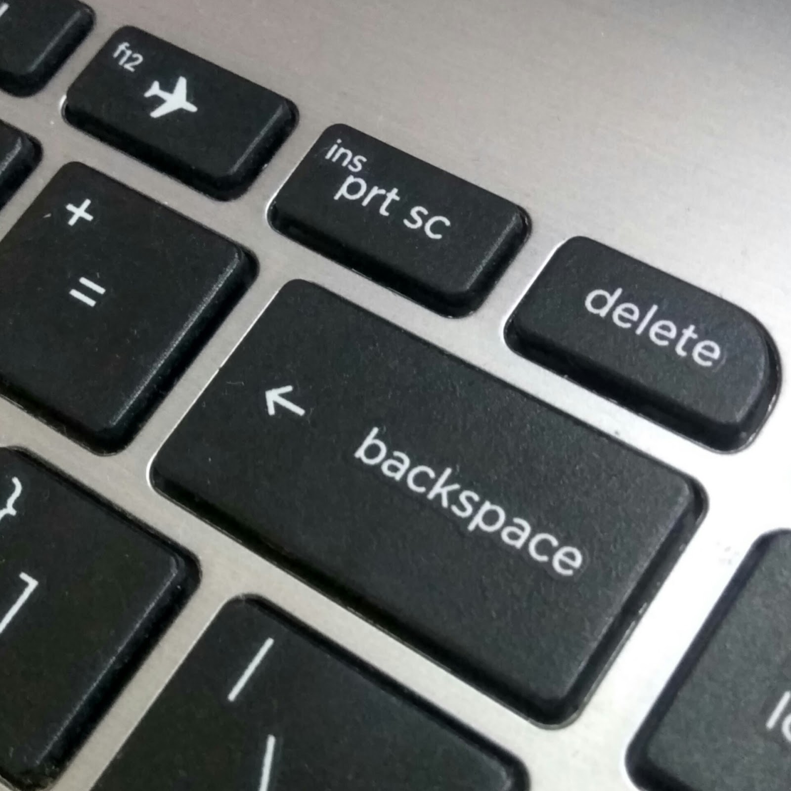 Backspace...
