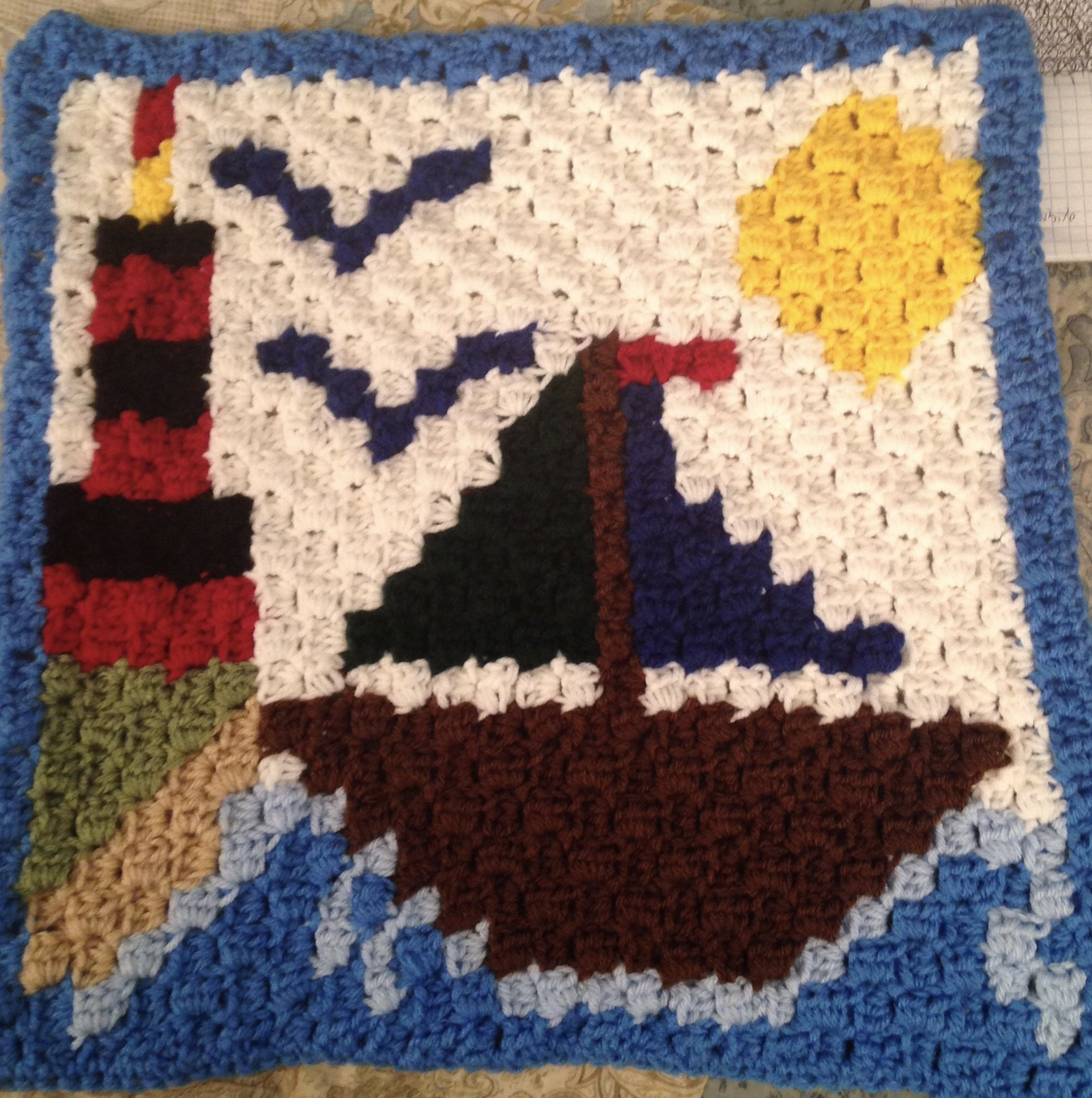 The Perfect Stitch...: C2C Block -- June