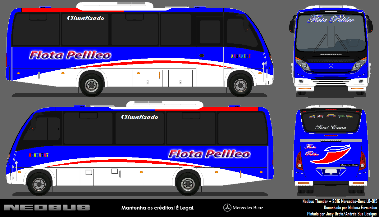 Andres Designs x Diseños de Buses: Buses Ecuatorianos