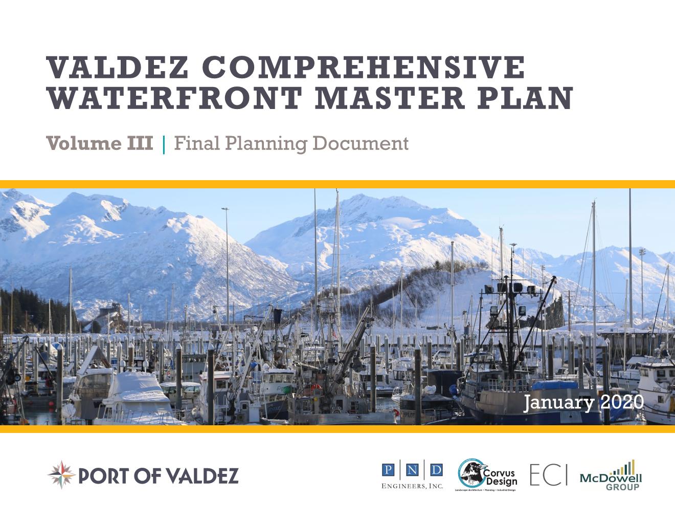 Valdez Comprehensive Waterfront Master Planning Project: Final Master ...
