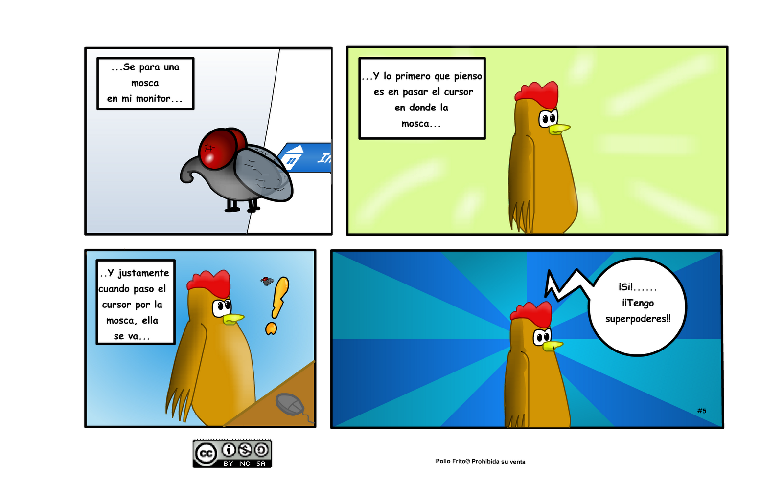 Pollo Frito-SW: Cómics