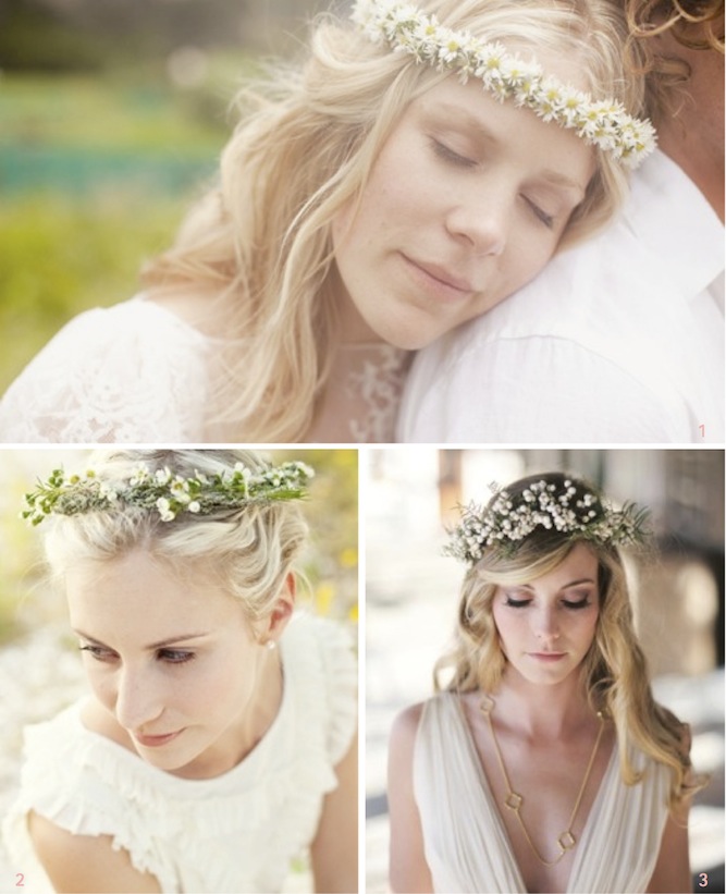 Perfect Wedding : Bridal Flower Crowns