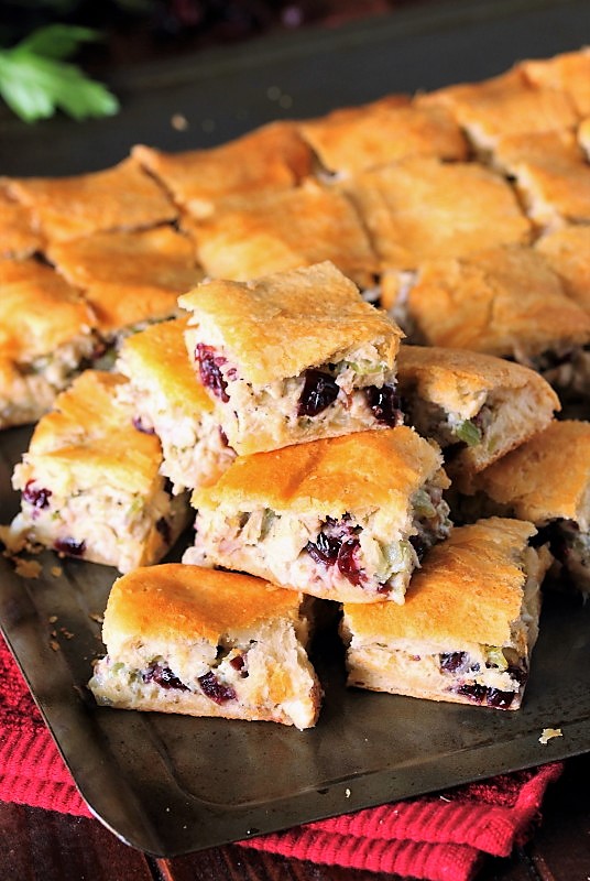 Turkey Crescent Bites {great for turkey leftovers} | The Kitchen is My ...