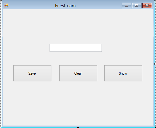 TECHZMATRIX SOFTWARE TECHNOLOGIES: File-Stream-Read Write