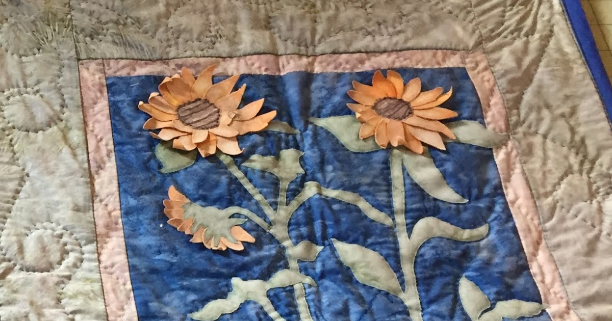 Deb's Days: Day 18 - Sunflower Sewing on a Sunday